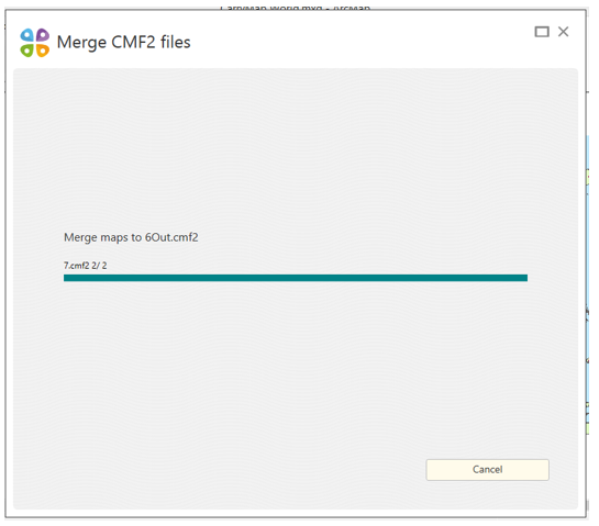 Merging multiple CMF2 maps